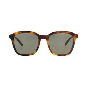 Saint Laurent Square-frame Acetate Sunglasses 'havana Havana Green - Brown