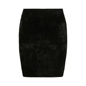 Balenciaga Velvet Mini Skirt - Black
