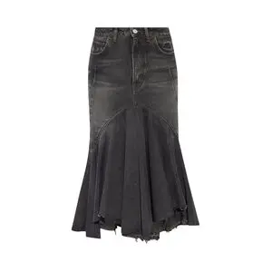 Balenciaga Mermaid Skirt 'charcoal - Black