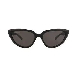 Balenciaga Cat Eye-frame Acetate Sunglasses Grey - Black