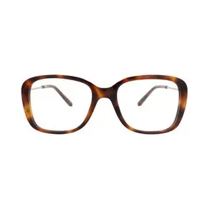 Chloé Square-frame Recycled Acetate Optical Frames 'havana Transparent - Gold