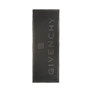 Givenchy Silk Blend 4g Scarf 'quartz - Grey