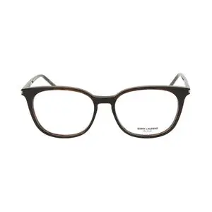 Saint Laurent Round-frame Optical Glasses 'shiny Classic Havana - Brown