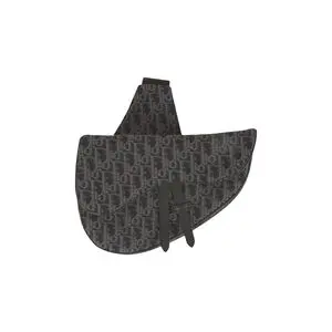 Dior Oblique Saddle Bag Tonal - Blue