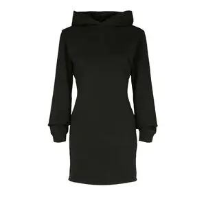 Balenciaga Fitted Hoodie Dress 'washed - Black