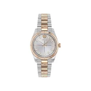 Versace Millenyium Bracelet Watch 'two Tone - Silver