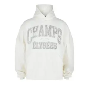 Balenciaga Champs-élysées Logo Pullover Hoodie 'off - White