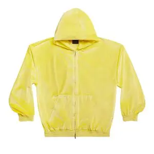 Balenciaga Zip Hoodie - Yellow