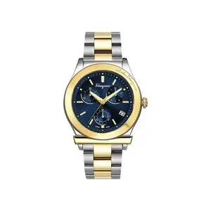 FERRAGAMO 1898 Bracelet Watch 'two Tone - Silver