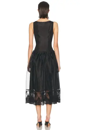 Lpa Elsie Midi Dress - Black
