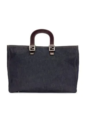 Fendi Denim Handbag - Blue