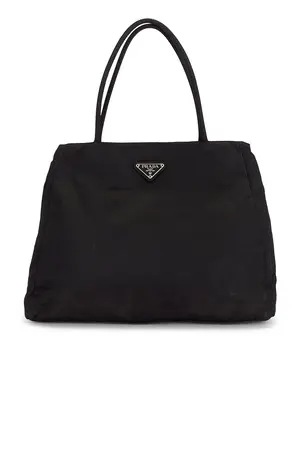 Prada Tessuto Tote Bag - Black