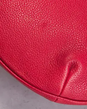 FWRD RENEW Gucci Half Moon Hobo Bag - Red