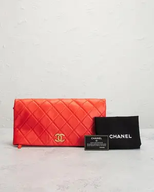 FWRD RENEW Chanel Lambskin Clutch
