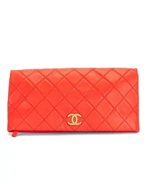 FWRD RENEW Chanel Lambskin Clutch