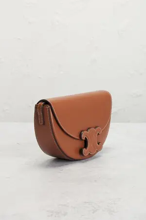 FWRD RENEW Celine Besace Cuir Triomphe Shoulder Bag