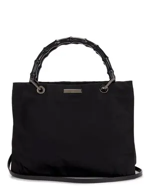 FWRD RENEW Gucci Bamboo Tote Bag