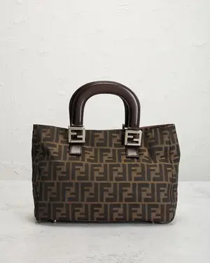 FWRD RENEW Fendi Zucca Handbag