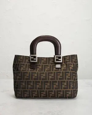 FWRD RENEW Fendi Zucca Handbag