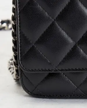 FWRD RENEW Chanel Lambskin Classic Wallet On Chain