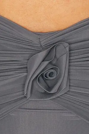 MAYGEL CORONEL Nacar Dress In Grey