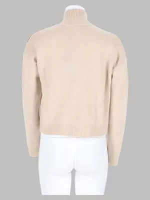 Max Mara Cardigan Pacche In Lana E Cashmere