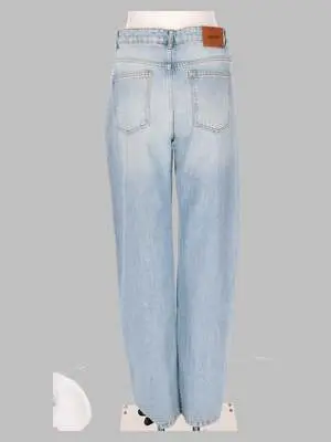 ROTATE BY BIRGER CHRISTENSEN Jeans Dritto In Denim Con Zip