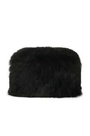 Saint Laurent Saint Laurent Chapka Hat In Black Black
