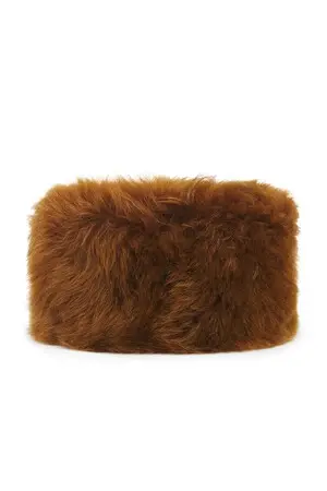 Saint Laurent Chapka Hat - Camel