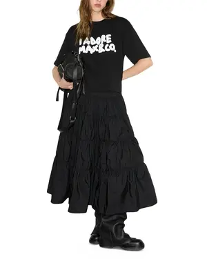 Max & Co. Paraggi Cotton Slogan Tee
