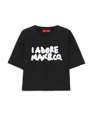 Max & Co. Paraggi Cotton Slogan Tee