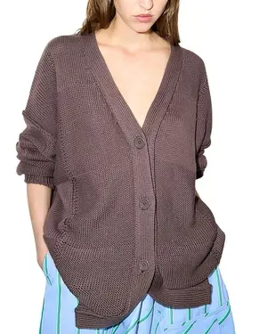 Max & Co. Donnola Cotton Oversized Cardigan