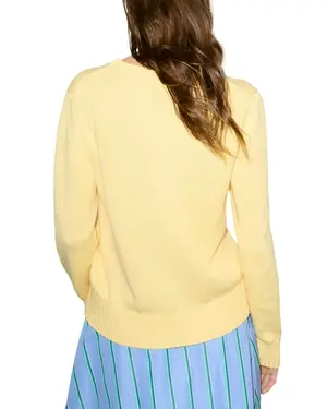 Max & Co. Eroso Cotton Sorry I'm Late Sweater