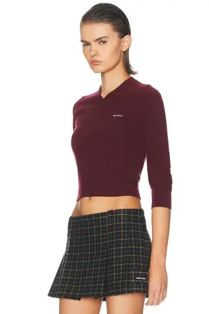 Miu Miu Wool Washed Sweater