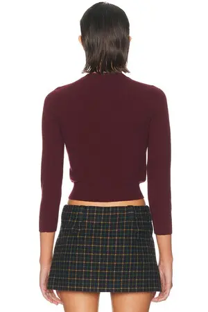 Miu Miu Wool Washed Sweater