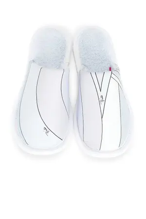 Emilio Pucci Silk Twill Slippers