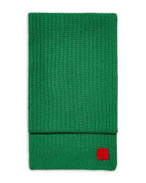 Max & Co. Abaccano Ribbed Wool Scarf