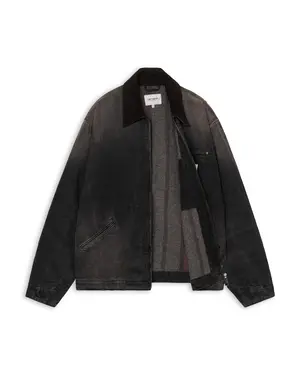 Carhartt Work In Progress Detroit Cotton Tobacco Logo Jacket