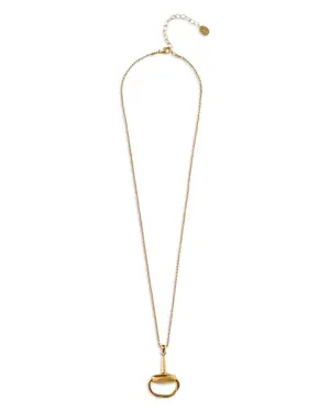 Chan Luu Horsebit Pendant Necklace, 17-19