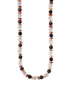 Chan Luu Discus Gemstone Beaded Strand Necklace, 37 - Multi