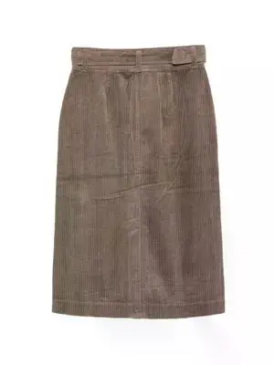 Marc O'polo Belted Corduroy Midi Skirt