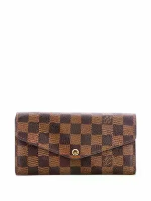 LOUIS VUITTON Sarah Wallet Nm Damier Small Wallets - Brown