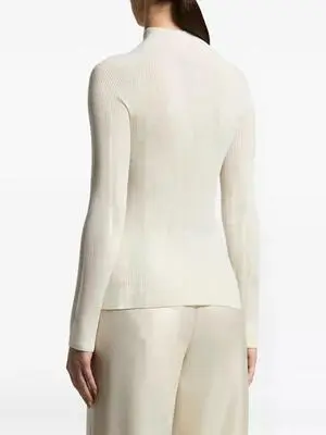 Peserico Ribbed-knit High-neck Sweater