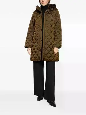 BETTY BARCLAY Quilted Hooded Coat