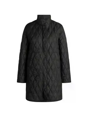 BETTY BARCLAY Quilted Coat - Black