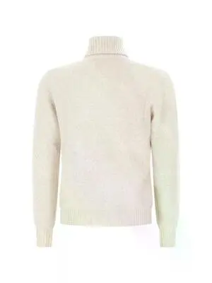 PANICALE Diamond-knit Roll-neck Sweater