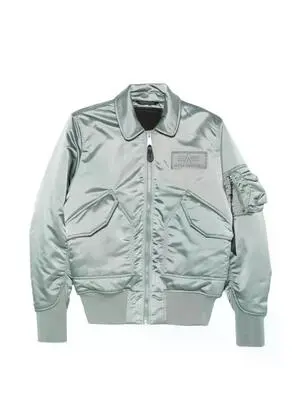 Alpha Industries Cwu-45/p Logo-patch Bomber Jacket