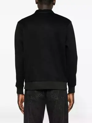 YES LONDON Contrast-panel Press-stud Cardigan