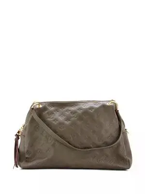 LOUIS VUITTON Ponthieu Handbag Monogram Empreinte Leather Pm Shoulder Bag - Green