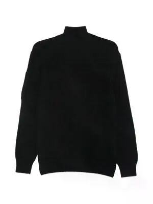 C.P. COMPANY Quarter-zip Lens-detail Sweater